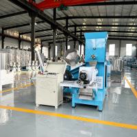 China 18kw Chicken Jerky Granule Pet Food Extruder Machine High Protein Dry Natural Cat Food Cat Treats for sale