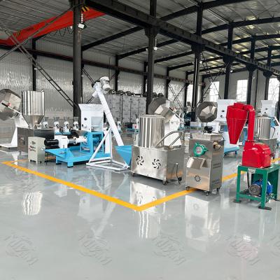 China Pure Meat 18kw Pet Food Extruder Jerky Real Meat Dog Treat Extruder 500kg/H for sale