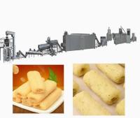 China Twin Screw Wheat Flour Corn Puff Food Snack Extruder Machine for sale