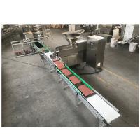 China SUS304 Pet Food Extruder Automatic meat bar entry cold extrusion single screw stainless steel production line for sale