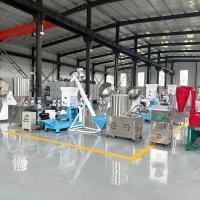 China Pet Favorite Single Dog Food Extruder Machine Full Automatic Stailess Steel 100-300kg/h for sale