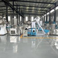 China Pet Favorite Single Dog Food Extruder Machine Full Automatic Stailess Steel 100-300kg/h for sale