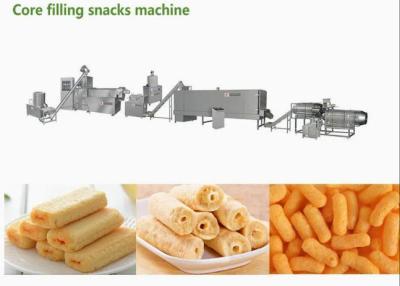 China CE Certificate Chips And Snacks Corn Puff Extruder Machine SS304 380v 50hz 400-500kg/h for sale