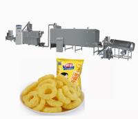 China CE Certificate Chips And Snacks Corn Puff Extruder Machine SS304 380v 50hz 400-500kg/h for sale