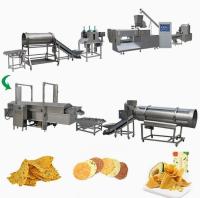 China New 120kg/H Corn Puff Making Machine / English Version Puff Snack Extruder for sale