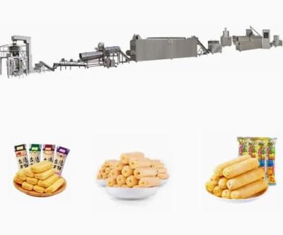 China 380v 50hz Corn Puff Extruder Machine For Sale Puffed Wheat Machine for sale