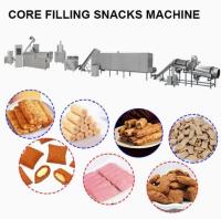 China Stainless Steel Puff Snack Food Extruding Machine with WEG Motor for sale