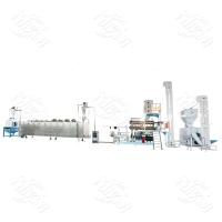 China Continuous Automatic Pet Food Extruder Floating Fish Feed Extruder Machine with Double Screw for sale