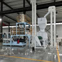 China 6 Sets Molds Dry Pet Food Extruder Machine For Fish Feed With Twin Screw for sale