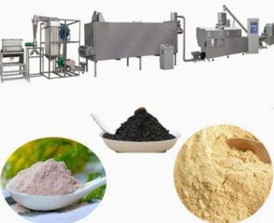 China High Yield Automatic Extruder Machine In Food Industry Stainless Steel Twin Screw for sale
