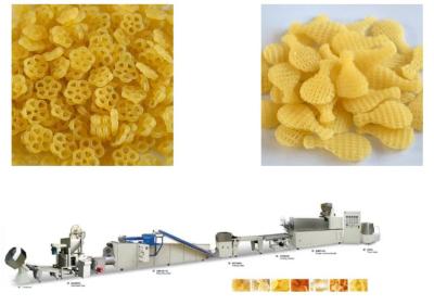 China SUS304 Snack Extruder Machine / Fried 3D Compound Pellet Making Machine for sale