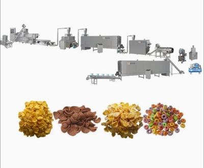 China Wheat , corn starch , potato starch 3D Snack Pellet Machinery for sale