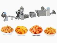 China Automatic Panipuri / Golgappa Fryum 3d Snack Extruder Machine processing line for sale