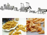 China Single Screw Snack Extruder Machine For Pasta Maoni , Pasta Extruding And Roaster Machine for sale