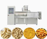 China Single Screw Snack Extruder Machine For Pasta Maoni , Pasta Extruding And Roaster Machine for sale