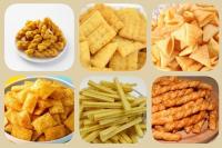 China 3D/2D Pellet Extruding Snack Production Line Machinery 100kg/hr -150kg/hr 240kw 30x5x3m for sale