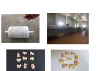 China Full Life Dog Biscuit Making Machine , Pet Dental e Dog Food Equipment for sale