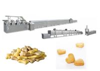 China High Speed 1000kg/8hr Dog Food Making Machine For Pet Biscuit Making for sale