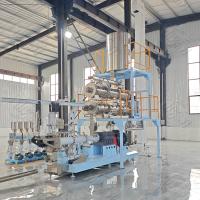China low price Double Screw Extruder Pet & Dog Food Processing Machine Stainless Steel with Motor As Core Component for sale