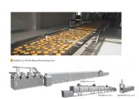 China Humam / Pet Eating Short Dog Biscuit Making Machine Semi Hard Biscuit Production for sale