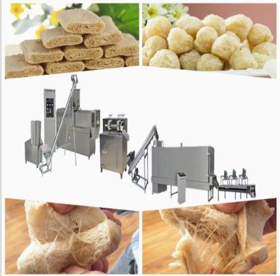China Textured vegetable Soya Extruder Machine / soya protein making machine for sale