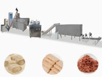 China High capacity Corn flakes Soya Extruder Machine with twin screw extruder for sale