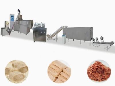 China High capacity Corn flakes Soya Extruder Machine with twin screw extruder for sale