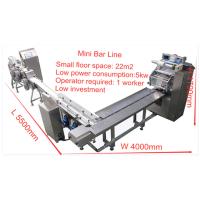 China 150mm 90pcs/Min Cereal Bar Making Machine With Cutter for sale