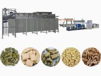 China TVP TSP Vegetable Soya Chunks Extruder Machine 110kw CE Certificate for sale