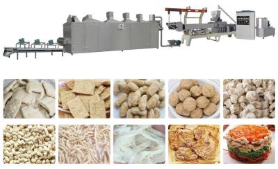 China Fully Automatic vegetable food / Textrue Soya Extruder Machine for sale