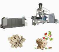 China Textured Soya Extruder Machine / soya nuggets extruder Production Line for sale