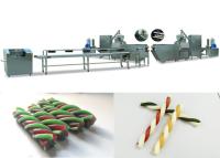 China 380V Dental e Twin Screw Pet Food Production Line Extruded Dog Chewing Snacks for sale