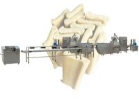 China Teeth Clean Dog Treat Maker Machine Production Line Dental Treat Cutter for sale
