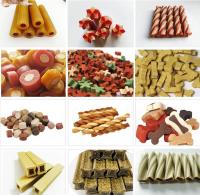 China Teeth Clean Dog Treat Maker Machine Production Line Dental Treat Cutter for sale