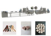 China Twist Twin Color Dog Snacks Pet Making Machine Chewing Food Production for sale