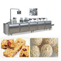 China Broomcorn Cereal Maize Granola Bar Forming Machine 500kg/Hour for sale