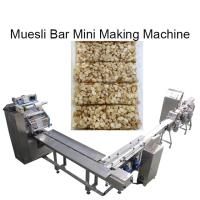 China Peanuts Bar Rice Bar Energy Bar Making Machine PLC Controlled for sale