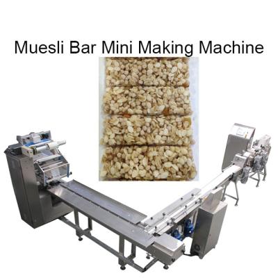 China Peanuts Bar Rice Bar Energy Bar Making Machine PLC Controlled for sale