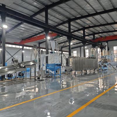 China Dry Dog / Cat / Birds Pet Food Extruder Line / Making Machine 380V 80kw for sale