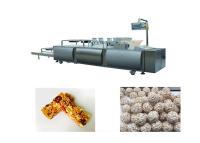 China Puffed Snack Roasted Barley Cereal Bar Machine safety SUS304 Material 300-400kg/hr for sale