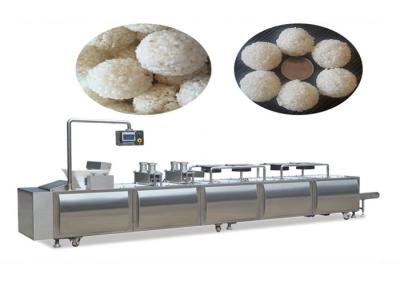 China Cereal Bar Forming Machine , Puffed Rice Bar Making Machine 300~500kg Per Hour for sale