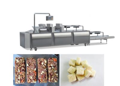 China High Speed Low Noise Cereal Bar Forming Machine / Peanut Bar Molding Machine for sale