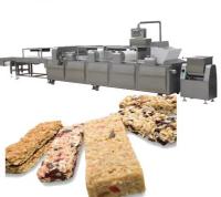 China Swelled candy rice / peanut bar making machine , Continuous & automatic granola bar machine for sale