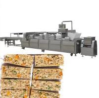 China Multinational oat chocolate cereal fruits nuts candy bar moulding machine / Snacks Making Machine for sale