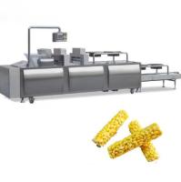 China New design automatic cereal candy bar making machine/puffed rice  Cereal Bar Maker for sale