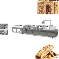 China Automatic Cereal Bar Production Line For Energy Bar with SS304 Material and CE Standard for sale