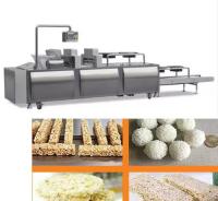 China Rice ball candy , rice puffing machine / Cereal Bar Production Line Stantless steel 304 for sale