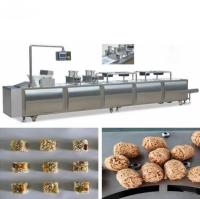 China Popped Rice Bar Forming Machine With Rectangular Shape Peanut Bar Making Machine for sale