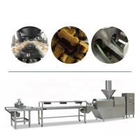 China Cold Extrusion Pet Food Production Line , Pet Chewing Bone Machine With High Meat Content for sale