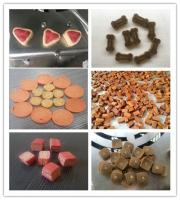 China Cold Extrusion Pet Food Production Line , Pet Chewing Bone Machine With High Meat Content for sale